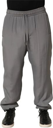 Dolce & Gabbana Homme, Pantalons, Gris, Taille: M Pantalon de jogging