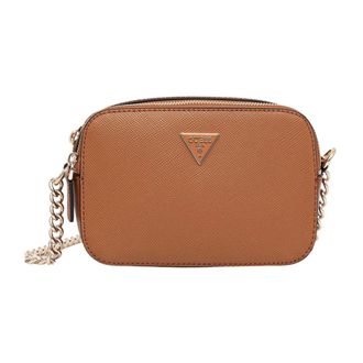 Guess Sac bandouli&egrave;re Noelle - Femme - Sacs - Brun - Taille: ONE Size