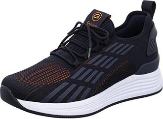 Ara Homme Chicago Basket, Bleu Orange, 40 EU