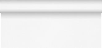 Papstar Papstar, Tischdecke, stoff&auml;hnlich, Vlies soft selection plus 25 m x 1,18 m weiss auf Rolle, 84935, Wei&szlig;