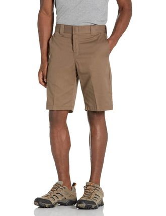 Dickies Herren 27,9 cm lockere Passform Stretch-Twill Arbeitsshorts Shorts, Mushroom, 54