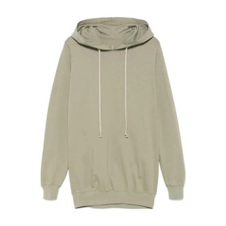 Rick Owens Gr&uuml;ner Casual Baumwoll Hoodie Pullover - - Sweatshirts & Hoodies - Herren - Gr&uuml;n - M