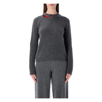 Fabiana Filippi Damen, Strickwaren, Grau, SGröße