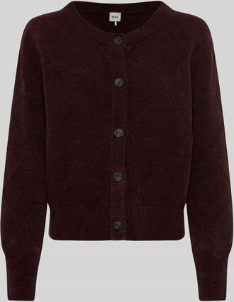 Brax Regular Fit Strickjacke aus Baumwoll-Mix