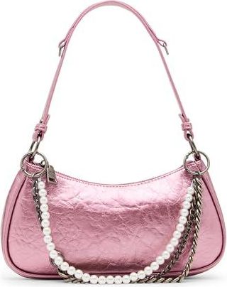 Steve Madden Ceecee Sac &agrave; bandouli&egrave;re, Rose m&eacute;tallis&eacute;, One Size, Steve Madden Ceecee Sac &agrave; bandouli&egrave;re