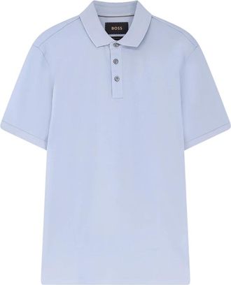 HUGO BOSS Homme, Tops, Bleu, Taille: L Polo &agrave; trois boutons