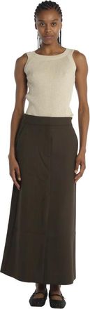 STUDIO NICHOLSON Femme, Jupes, Brun, Taille: 34 FR Gaia Skirt