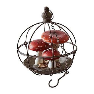 Loberon Cage &agrave; Oiseau Val&egrave;re, Gris Vieilli