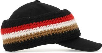 Burberry A1189 Exterior: Cotton Wool Cappelli E Fasce Per Capelli Hat