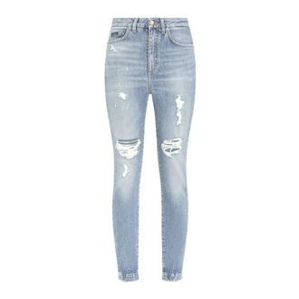 Dolce & Gabbana Skinny Jeans - - Jeans - Damen - Blau - XS