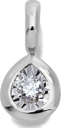 Monica Vinader pendentif à design de poire - Argent