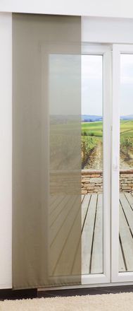 Lysel Schiebegardine Tinge transparent in den Maßen 245 cm x 60 cm