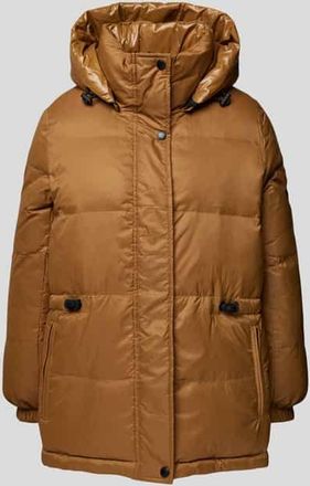 Yves Salomon Steppmantel mit Rei&szlig;verschlusstaschen