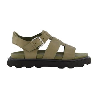 UGG Ugg, Femme, Chaussures, Vert, Taille: 42 EU Flat Sandales