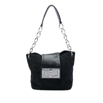 Chanel Pre-owned Quilted Nylon Shoulder Bag - - Pre-owned - Damen - Schwarzk - ONE SIZE