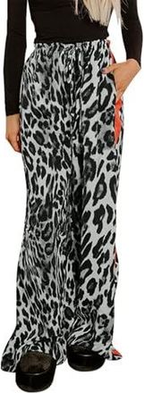 Generic Pantalons Sport Femme avec Poche &Eacute;t&eacute; Longueur Pants Loisirs &Eacute;lastique Relax Fit Sweatpants L&eacute;ger D&eacute;contract&eacute;s Tenue Comfy Respirant Taille Elastique 2