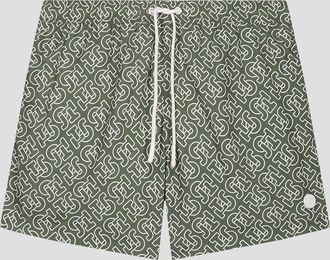 Jott Maillot de bain Mono vert sauge Ian monogram - Taille XL