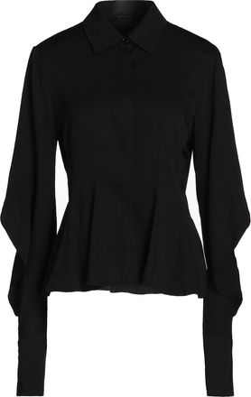 8 by YOOX SATIN LONG-SLEEVED SHIRT