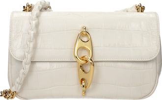 Tom Ford Femmes Sacs &agrave; bandouli&egrave;re Blanc/Craie Cuir