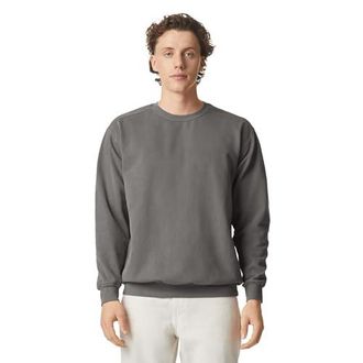 Comfort Colors Crewneck Sweatshirt, Style G1566/G1545 Maillot de surv&ecirc;tement, Gris, L Homme