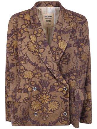 Uma Wang Jacket Wool Blend Crossword