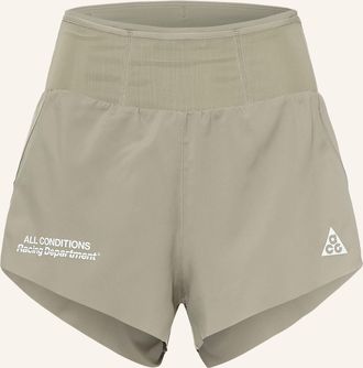 Nike 2-In-1-Laufshorts Trailwind gruen