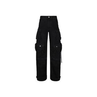 The Attico Damen, Hosen, Schwarzk, W26Gr&ouml;&szlig;e