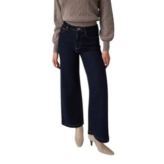 Guess Bellagio Wide Jeans - Femme - Jeans - Bleu - Taille: W28 L32