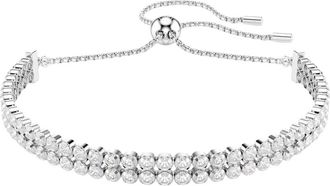 Swarovski Swarovski Armband Unisex Matrix Tennis Bracelet Wei&szlig; Rhodiniert 5678252 - - Accessories - unisex - Grau - ONE SIZE