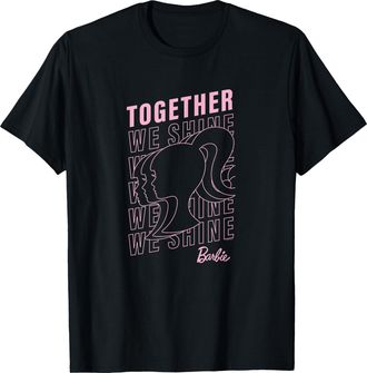 BARBIE Zusammen gl&auml;nzen wir Silhouette T-Shirt