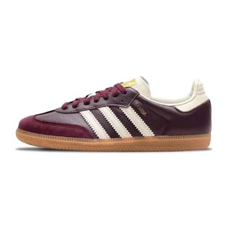 adidas Femme, Chaussures, Rouge, Taille: 42 2/3 EU Baskets Maroon Gold Metallic Profil Bas