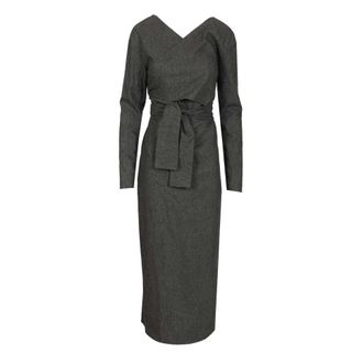 Khaite Aubrey Kleid - - Dresses - Damen - Grau - 2XS