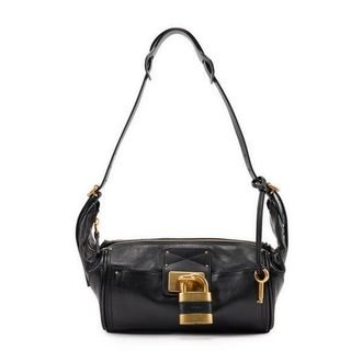 Chlo&eacute; Sac &eacute;paule Paddington en cuir de veau grain&eacute;
