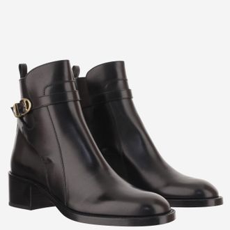 Sartore Womens Leather Boots Parma Black