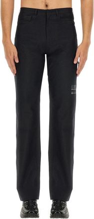 Maison Margiela Straight Leg Polyester Trousers - Black