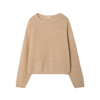 American Vintage Cyrow Pullover - - Knitwear - Damen - Beige - XS/S