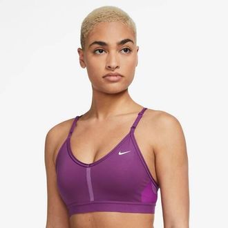 Nike Damen Top W NK DF INDY V-NECK BRA