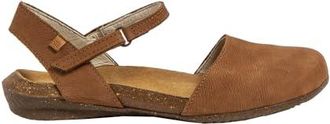 El Naturalista Femme Sandale &agrave; lani&egrave;res Wakataua, Dame Sandales,Sandale d&eacute;t&eacute;,Plate,Sandale,Chaussure d&eacute;t&eacute;,Confortable,Marron (Wood),42 EU / 9 UK