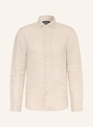 Marc O'Polo Marc Opolo Leinenhemd Shaped Fit beige