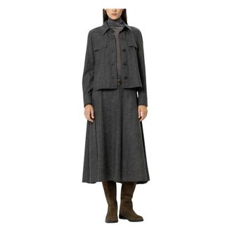 Luisa Cerano Punto Milano Rock - - Skirts - Damen - Grau - M