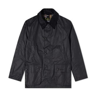 Barbour Veste cir&eacute;e Ashby - Homme - Vestes - Bleu - Taille: S