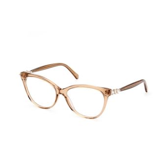 Swarovski Stilvolle Sonnenbrille in Kristallfarbe - - Accessories - Damen - Braun - 55 MM
