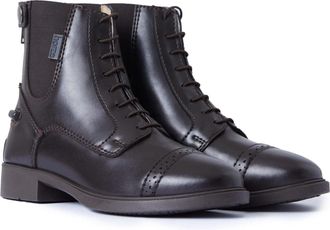 Horze Damen Reitstiefelette Kilkenny, Jodhpur Stiefel mit Rei&szlig;verschluss, Braun, 39