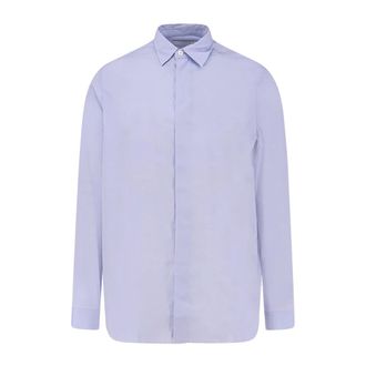 Lardini Homme, Chemises, Bleu, Taille: 2XL Paflynn Chemise en Coton
