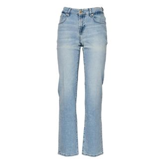 7 For All Mankind Femme, Jeans, Bleu, Taille: W30 Jeans droits