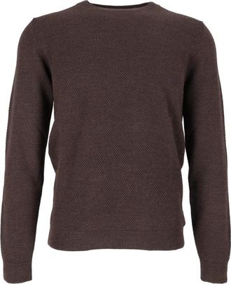 Slowear Giro Rundhals-Strickware - - Knitwear - Herren - Braun - L