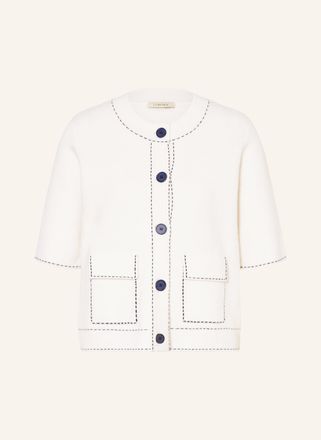 Lilienfels Lilienfels Strickjacke Mit Cashmere weiss