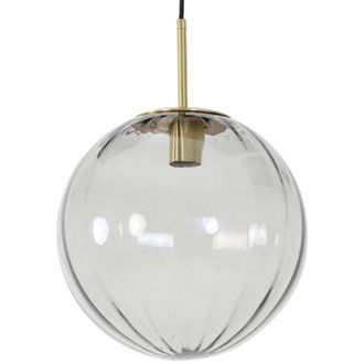 Light & Living Light&living - suspension - Magdala - bronze - verre - &oslash; 30cm