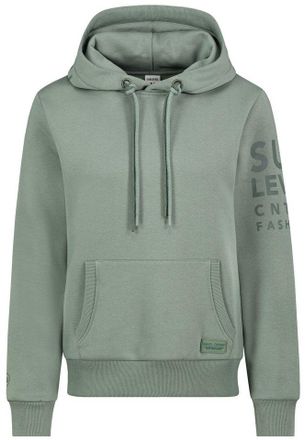 Sublevel Hoodie mit K&auml;ngurutasche und Logo-Print (1-tlg) Sweat Hoodie