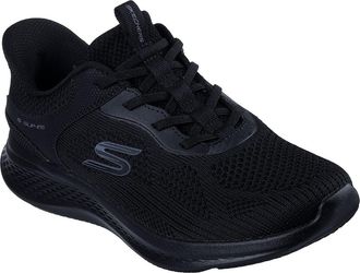 Skechers Slip-On Sneaker SKECHERS SKECH-LITE PRO 2.0, Damen, Gr. 38, schwarz, Textil, unifarben, Schuhe, Freizeitschuh, Slipper mit Slip-Ins, Topseller